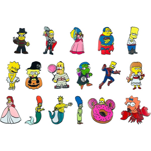 Bart Simpson Pin - Etsy
