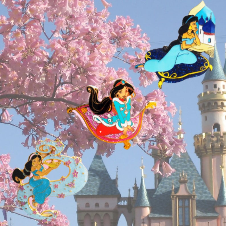 Pin – Princess Jasmine From Aladdin – Disney Fantasy - Etsy