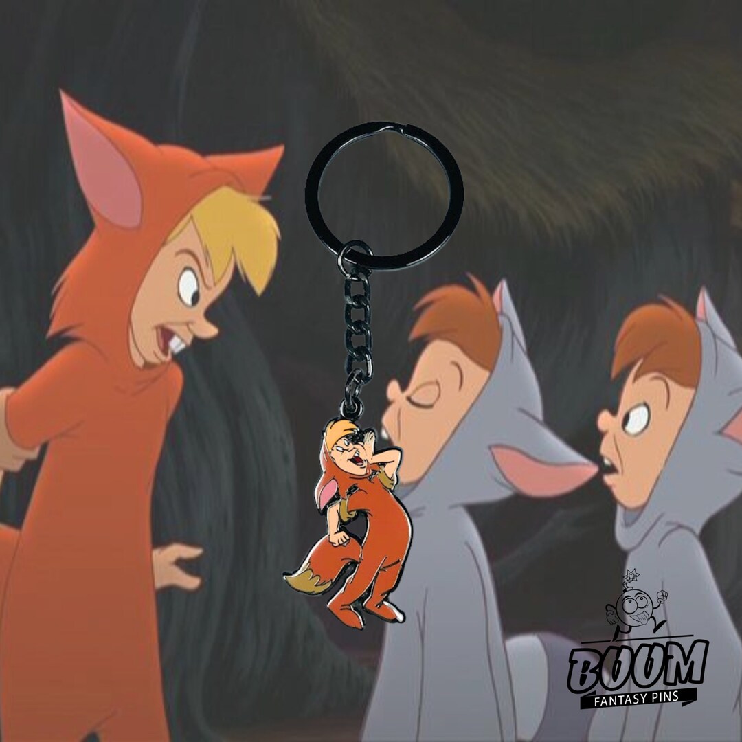 Slightly Keychain, Lost Boys, Peter Pan: Cute Disney Fantasy Keychains ...