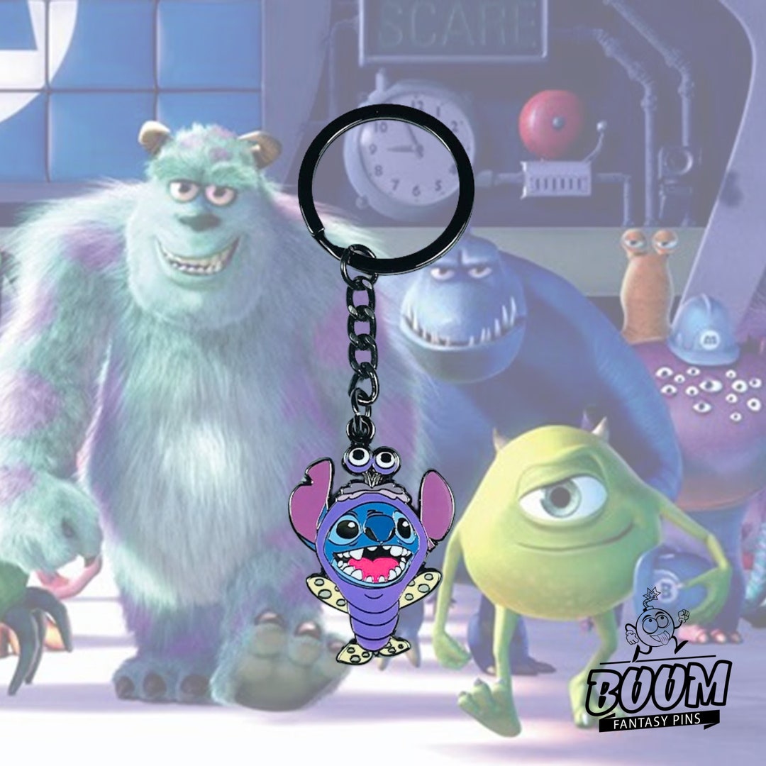 Stitch Keychain, Stitch as Monster INC, Lilo&stitch: Disney Fantasy ...