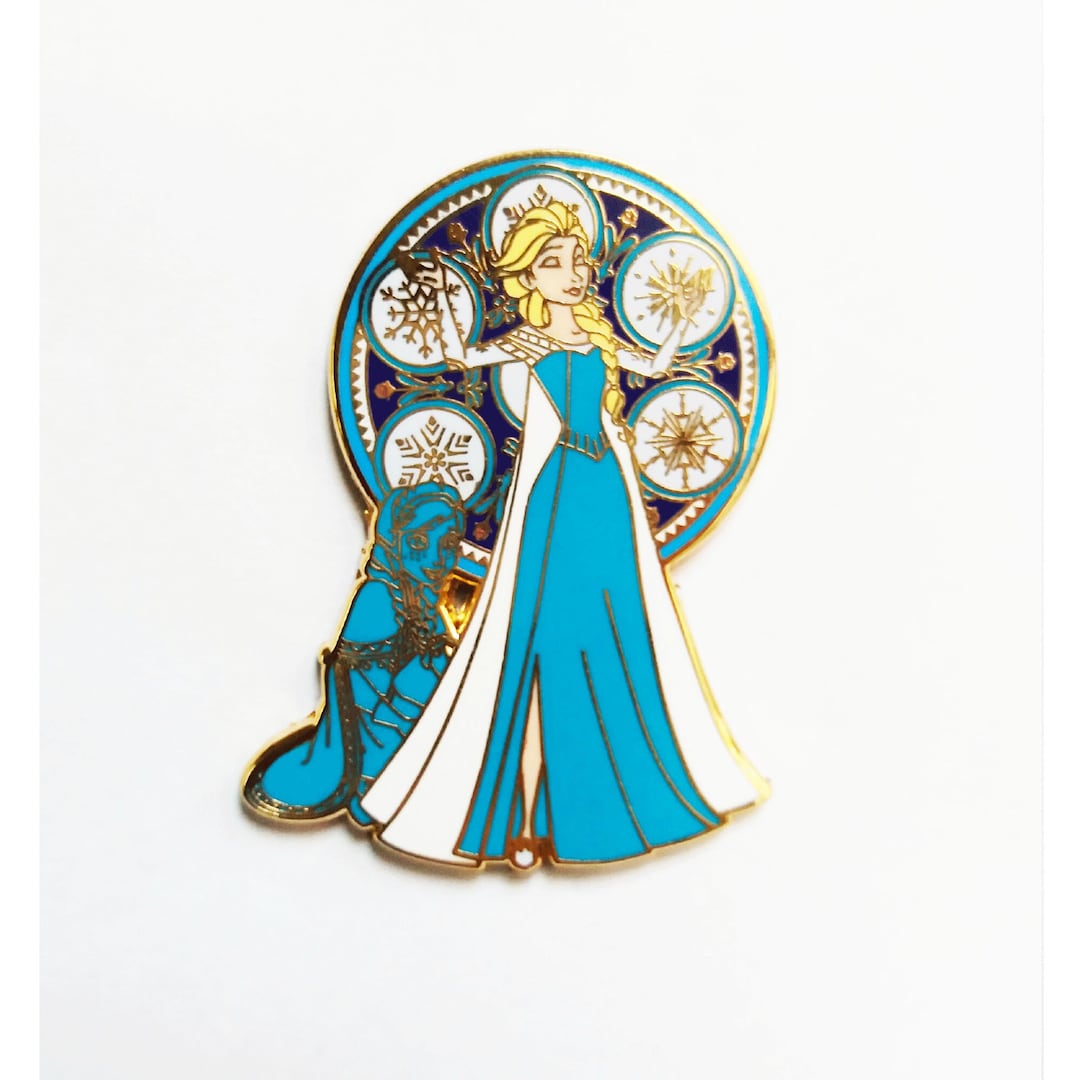 Elsa From Frozen Pin, Princess Control Ice and Snow, Disney Fantasy Pin ...