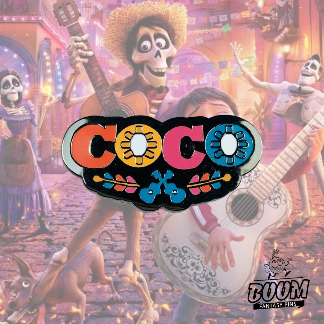 Coco Pin, Coco: Adorable Disney Fantasy Pins, Perfect Gift for Disney Lovers and Fans, Adorable ...