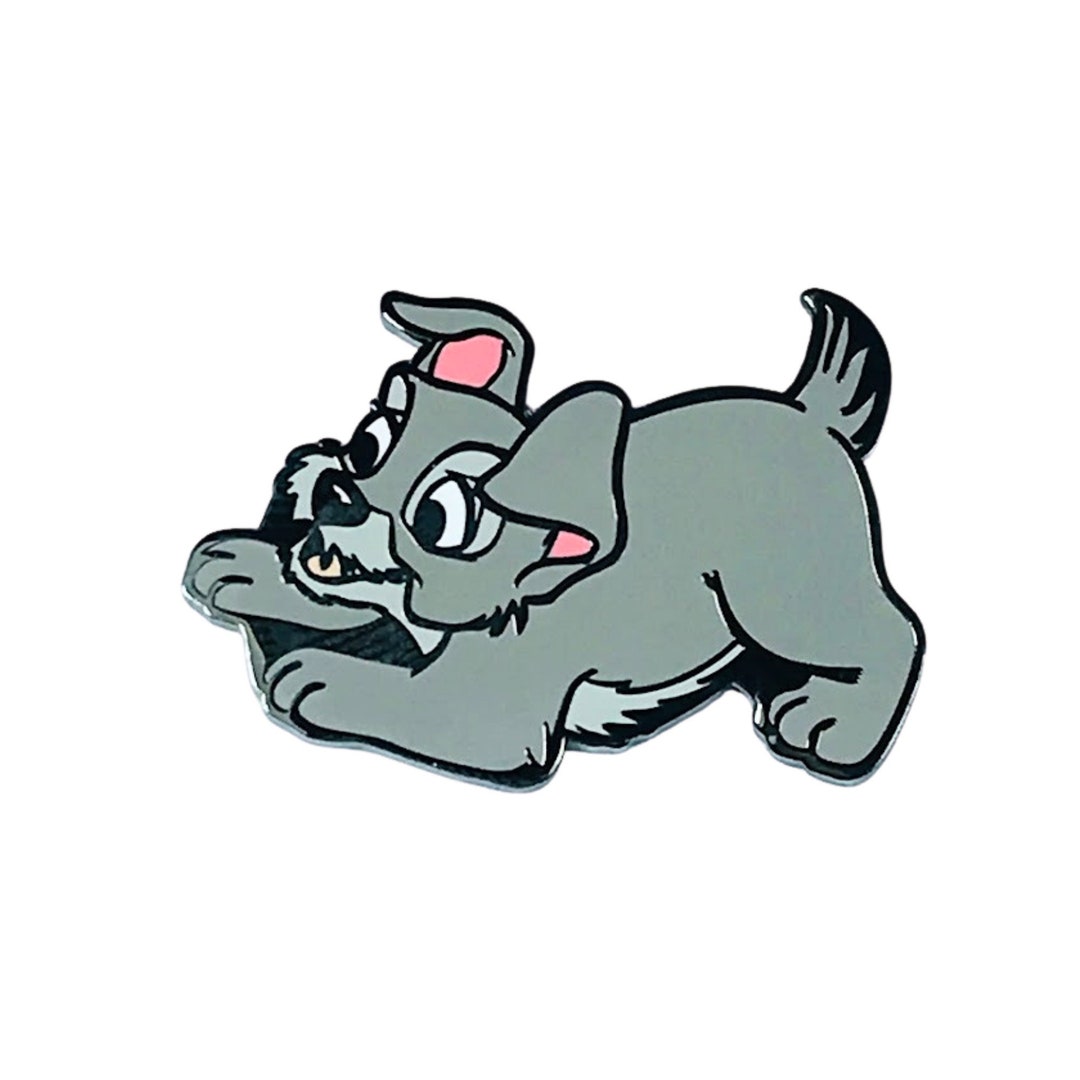 Scamp From Lady and the Tramp, Disney Fantasy Pins, Scamp, Pup With a ...