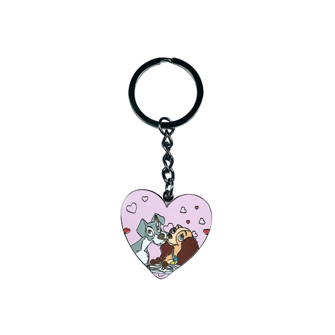Keychain – Lady and the Tramp From Lady and the Tramp Disney Fantasy - Etsy