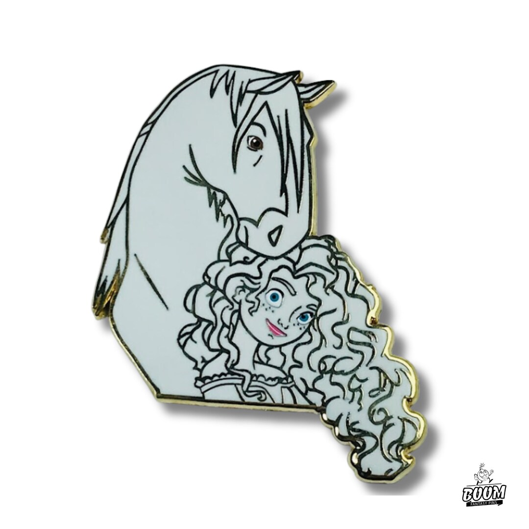 Pin – Merida From Brave – Disney Fantasy - Etsy