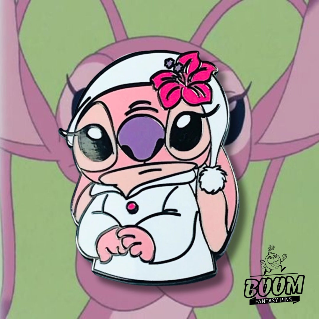 Angel Lilo & Stitch: Unique Disney Fantasy Pins Cute and - Etsy