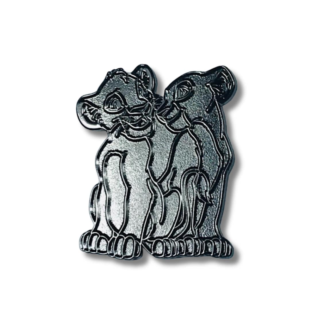 Lion King Pin, Simba & Nala Together Enamel Pin Test, Lion King Pin ...
