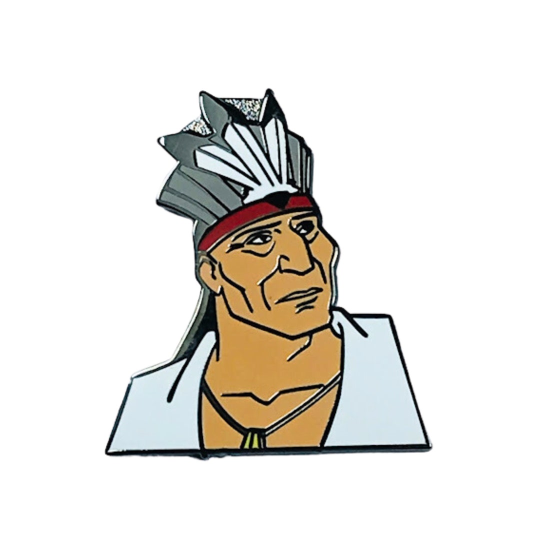 Pocahontas Pin, Chief Powhatan From Pocahontas, A Disney Fantasy Pins ...