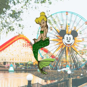 Tinker Bell as Mermaid Tinkerbell: Disney Fantasy Pins - Etsy