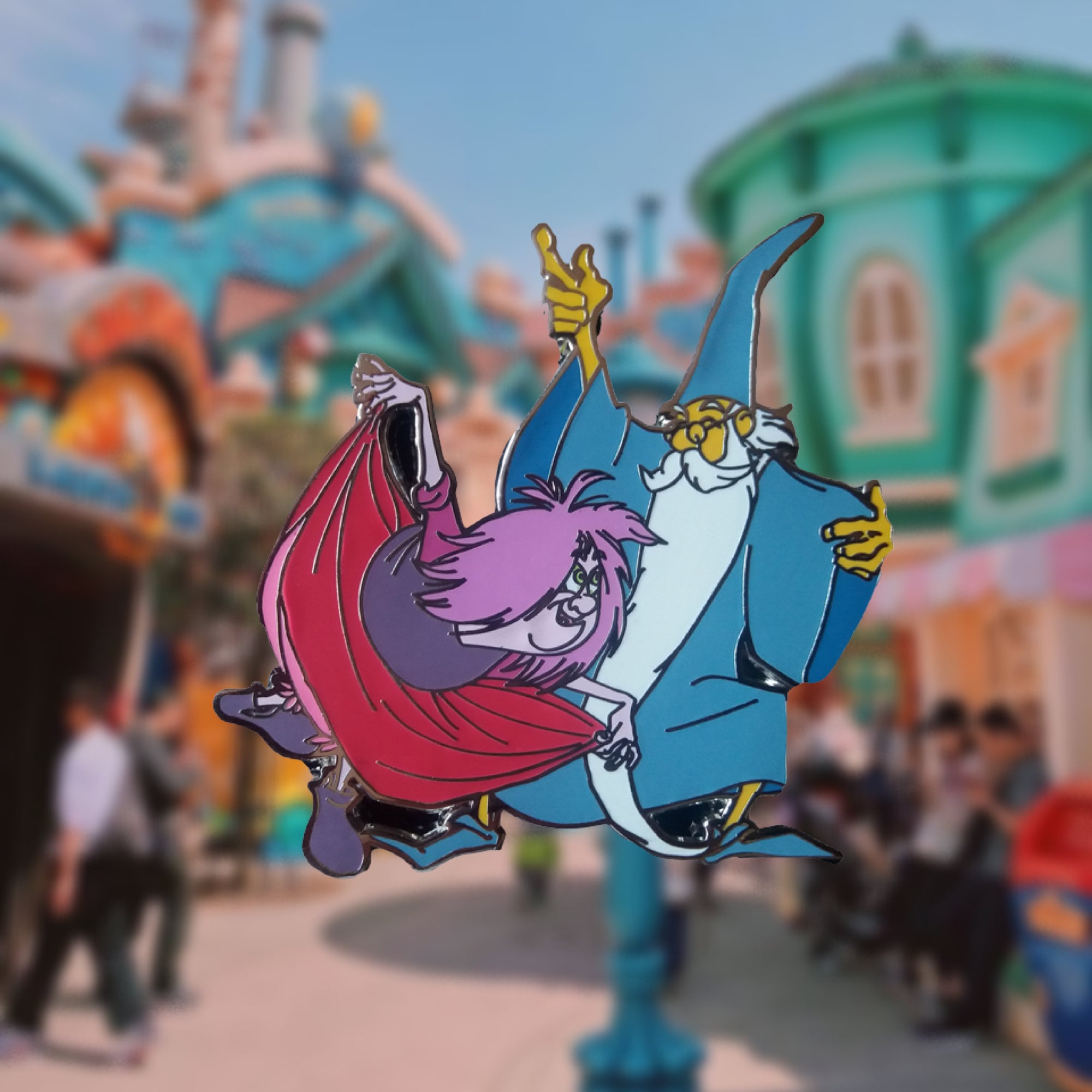 The Sword In The Stone Merlin Vs Madam Mim