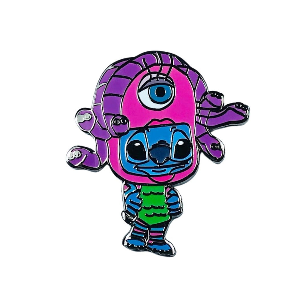 Stitch as Celia, Lilo & Stitch, Disney Fantasy Pins, Monsters, Inc, His ...