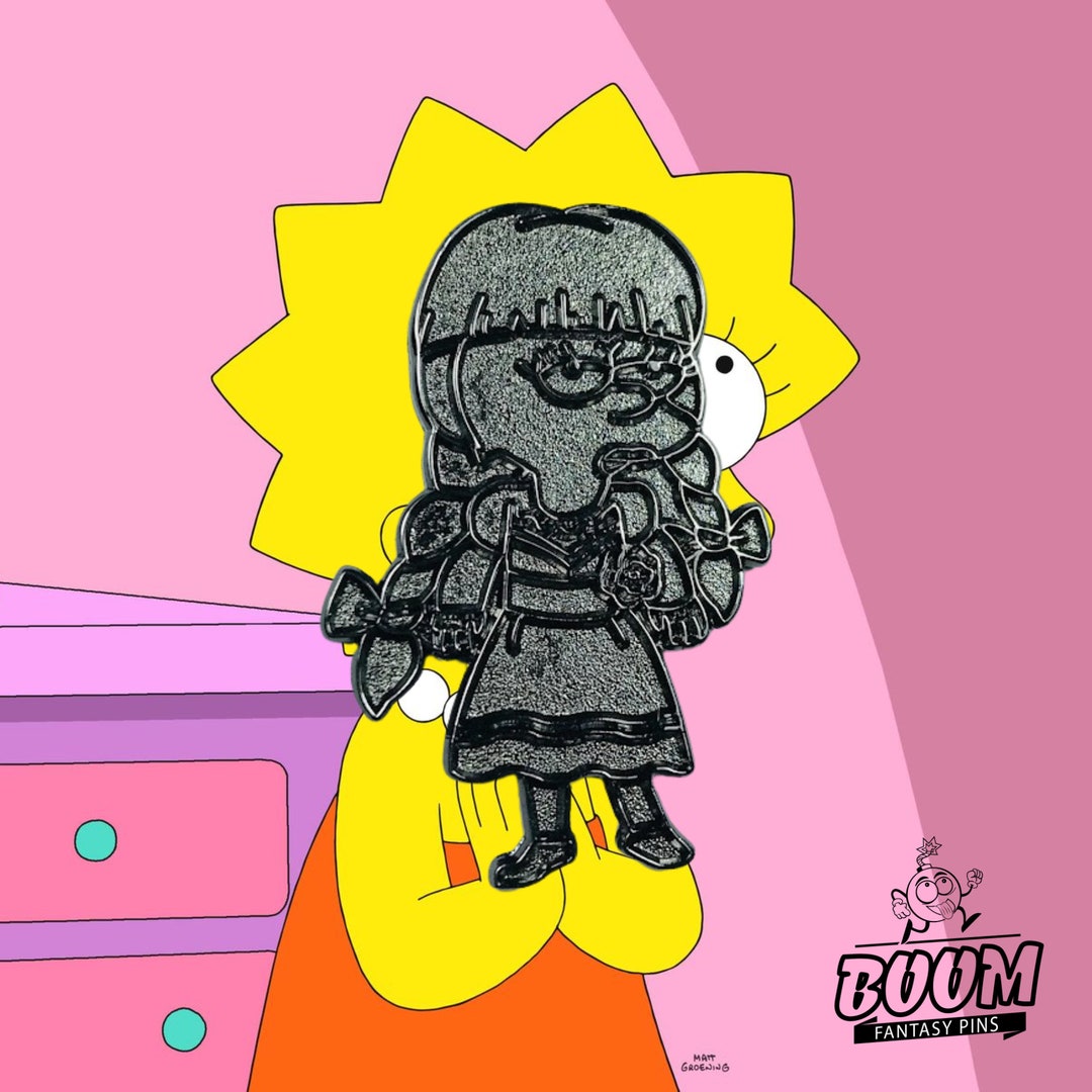 Lisa Simpsons, the Simpsons: Unique Fantasy Pins, Simpsons Pins, Lisa Simpson as Annabelle ...