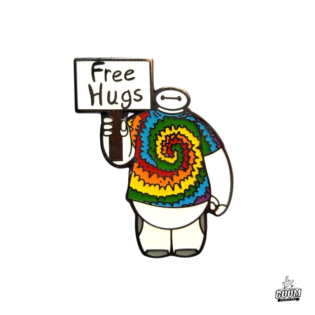Baymax Free Hugs, Big Hero 6: Disney Fantasy Pins, Perfect Gift for ...