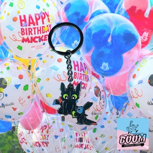 Stitch and Toothless, Lilo&stitch: Adorable Disney Fantasy Keychains ...