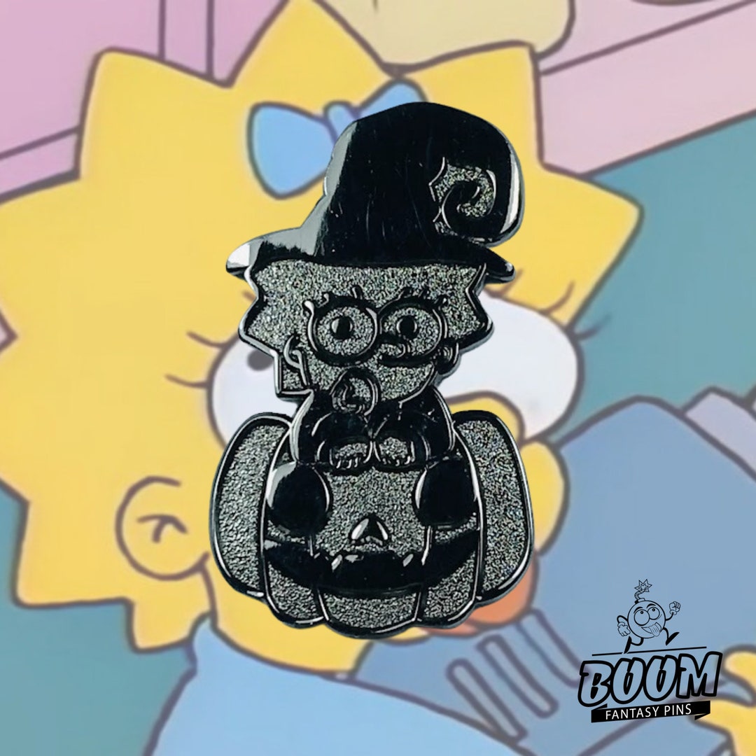 Maggie Simpsons Test Pin, the Simpsons: Unique Fantasy Pins, Simpsons ...