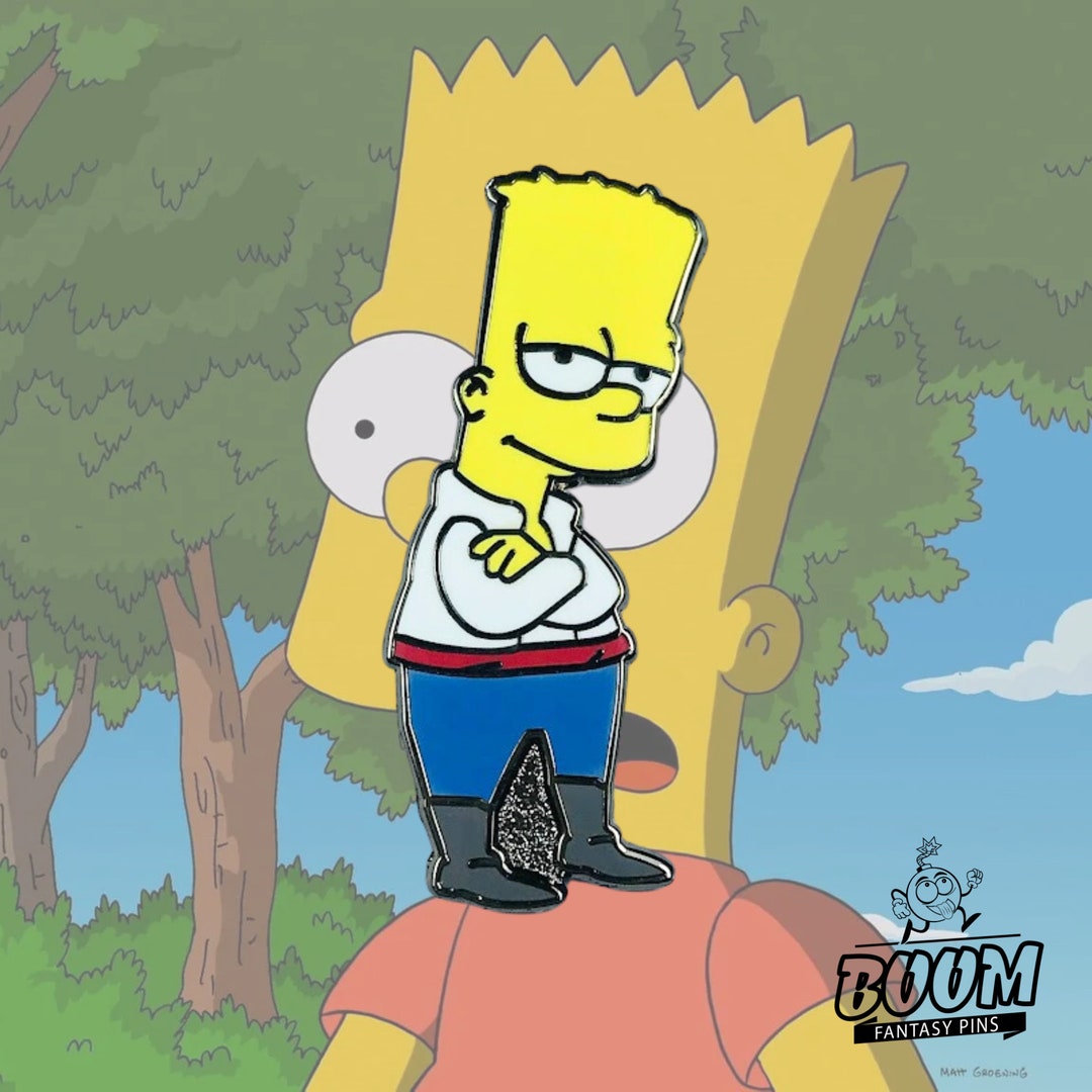 Bart Simpson, the Simpsons: Unique Fantasy Pins, Simpsons Pins, Bart ...