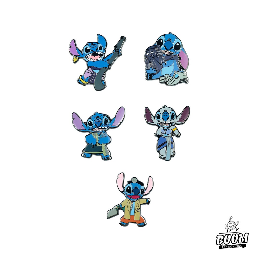 Stitch Pins, Stitch! as Atlantis, Lilo&stitch: Adorable Disney Fantasy ...