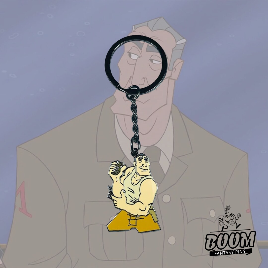 Lyle Rourke Keychain, Atlantis: the Lost Empire, Disney Fantasy ...