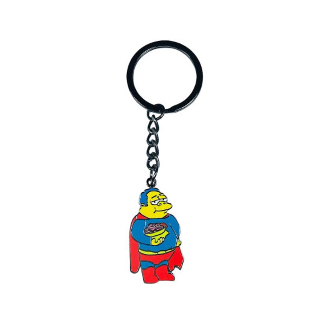 Police Chief, the Simpsons: Unique Fantasy Metal Keychain , Simpson - Etsy