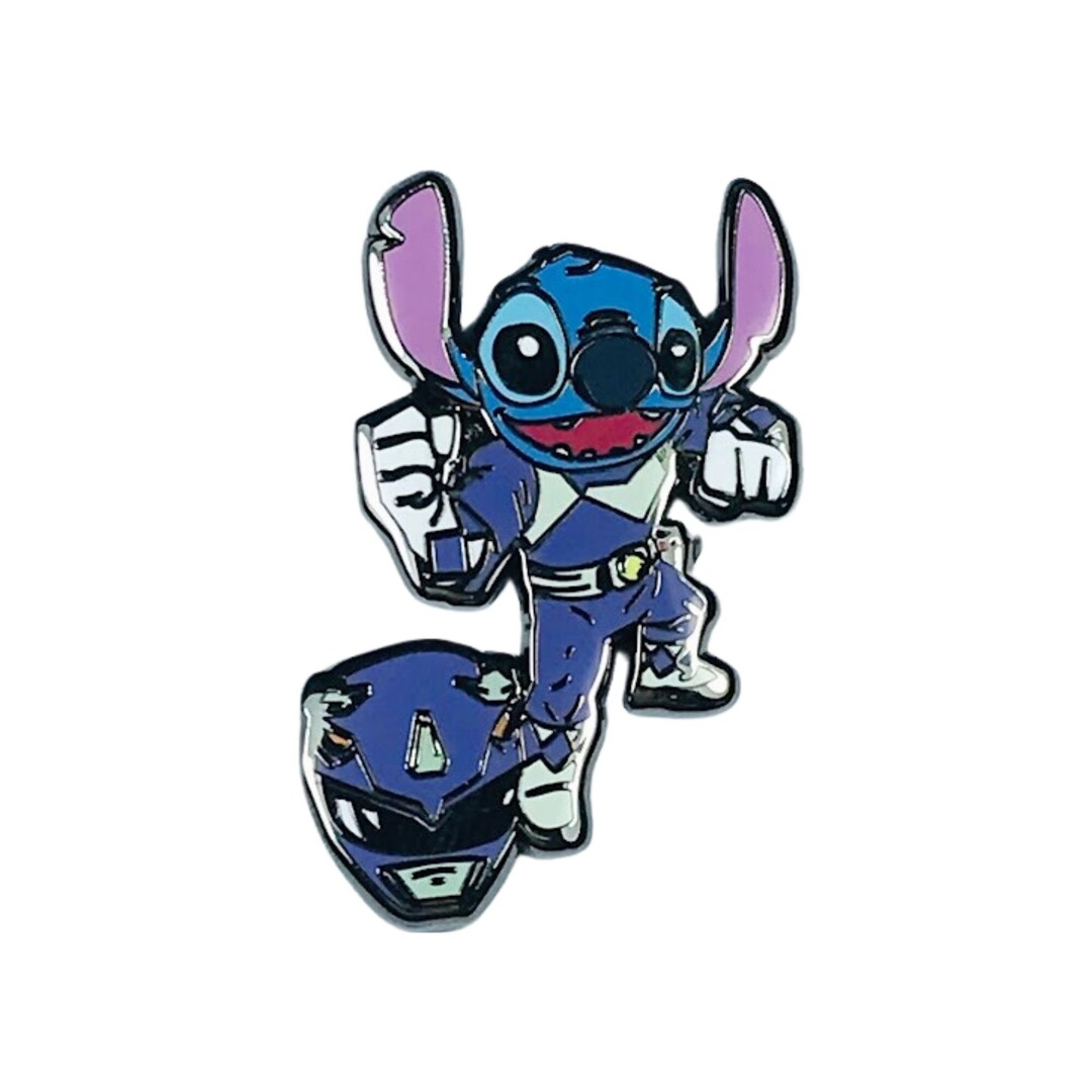 Stitch as Blue Dark Ranger, Lilo & Stitch, Disney Fantasy Pins, Power ...