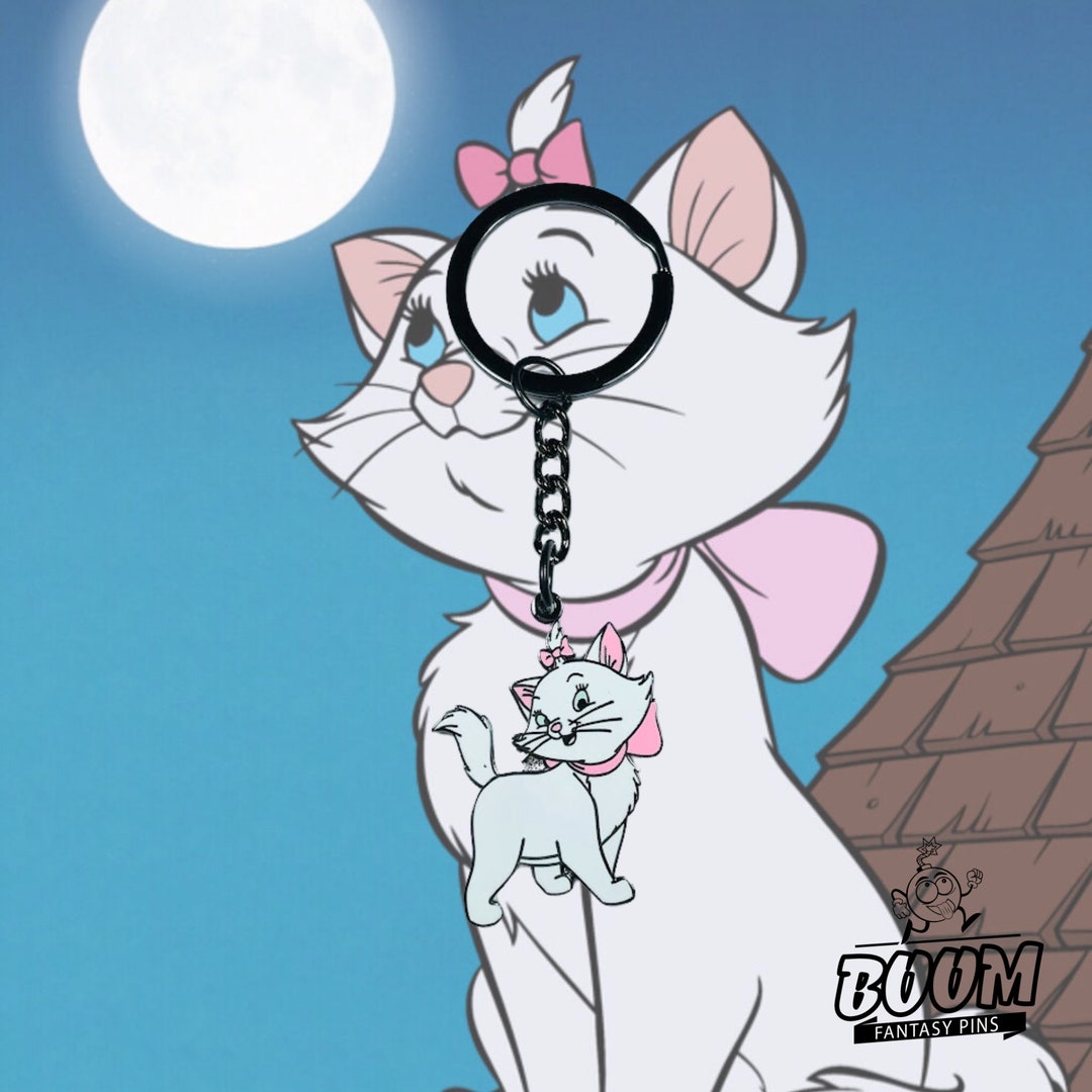 Marie, the Aristocats: Adorable Disney Fantasy Keychain, Perfect Gift ...