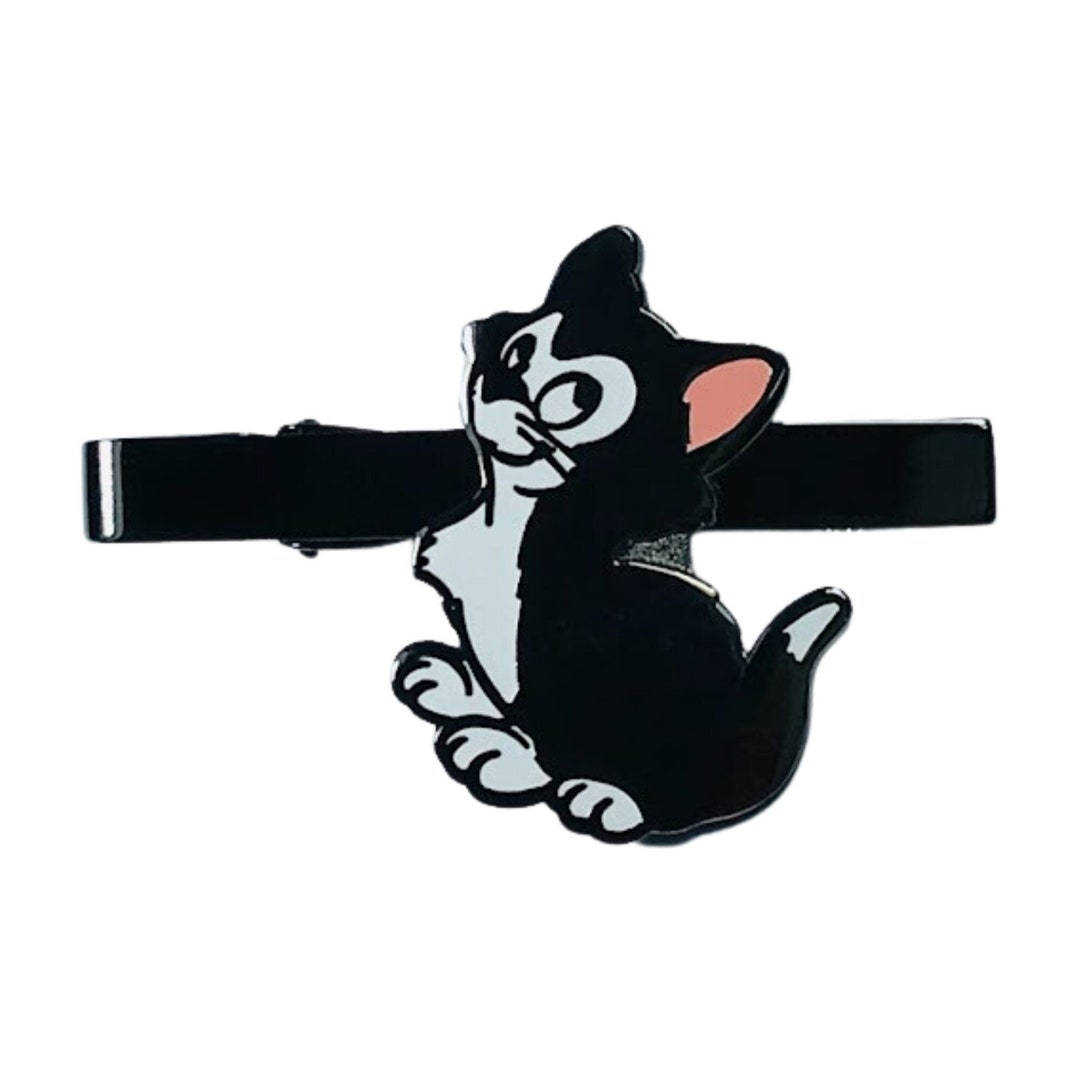 Figaro Tie Clip Tie Bar, Curious Disney Fantasy Tie Clip Tie Bar ...