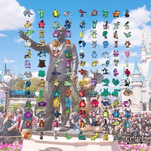 Stitch and Experiments, Lilo and Stitch: Magic Adorable Disney Fantasy ...