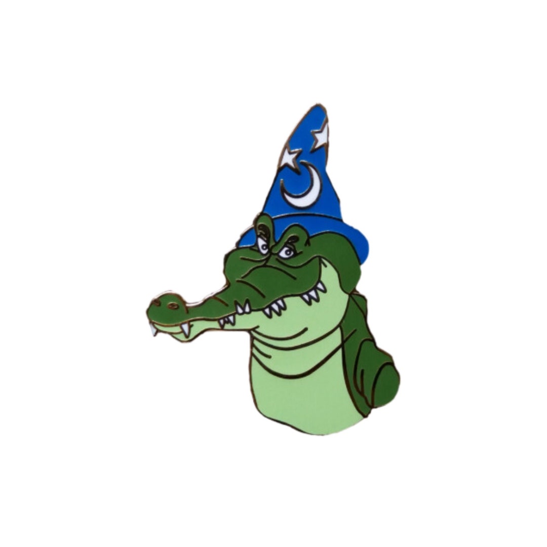 Tic Tac Crocrodile Peter Pan Pin, Walt Disney Fantasy, Sorcerer Hat ...