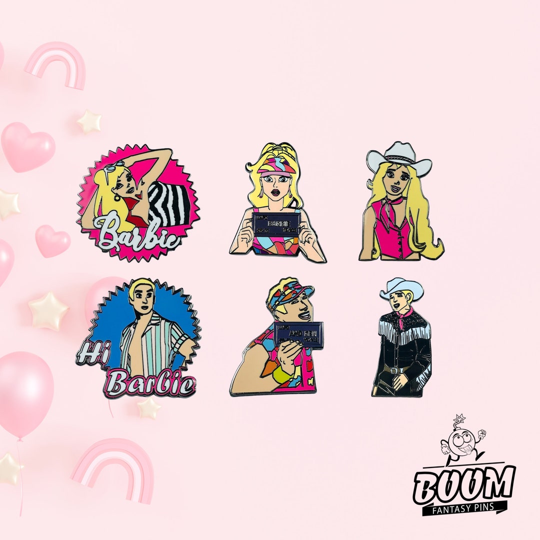 Barbie and Ken, Barbie Pin, Adorable Lot Collection: Barbie Fantasy ...
