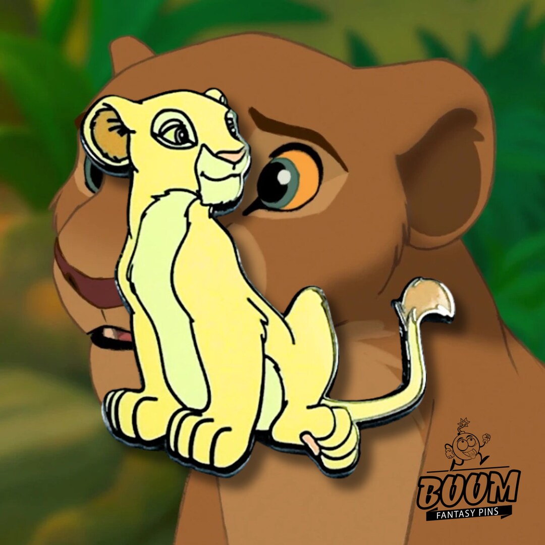 Nala Pin, the Lion King, Disney Fantasy Pins, the Iconic Lioness, Nala ...