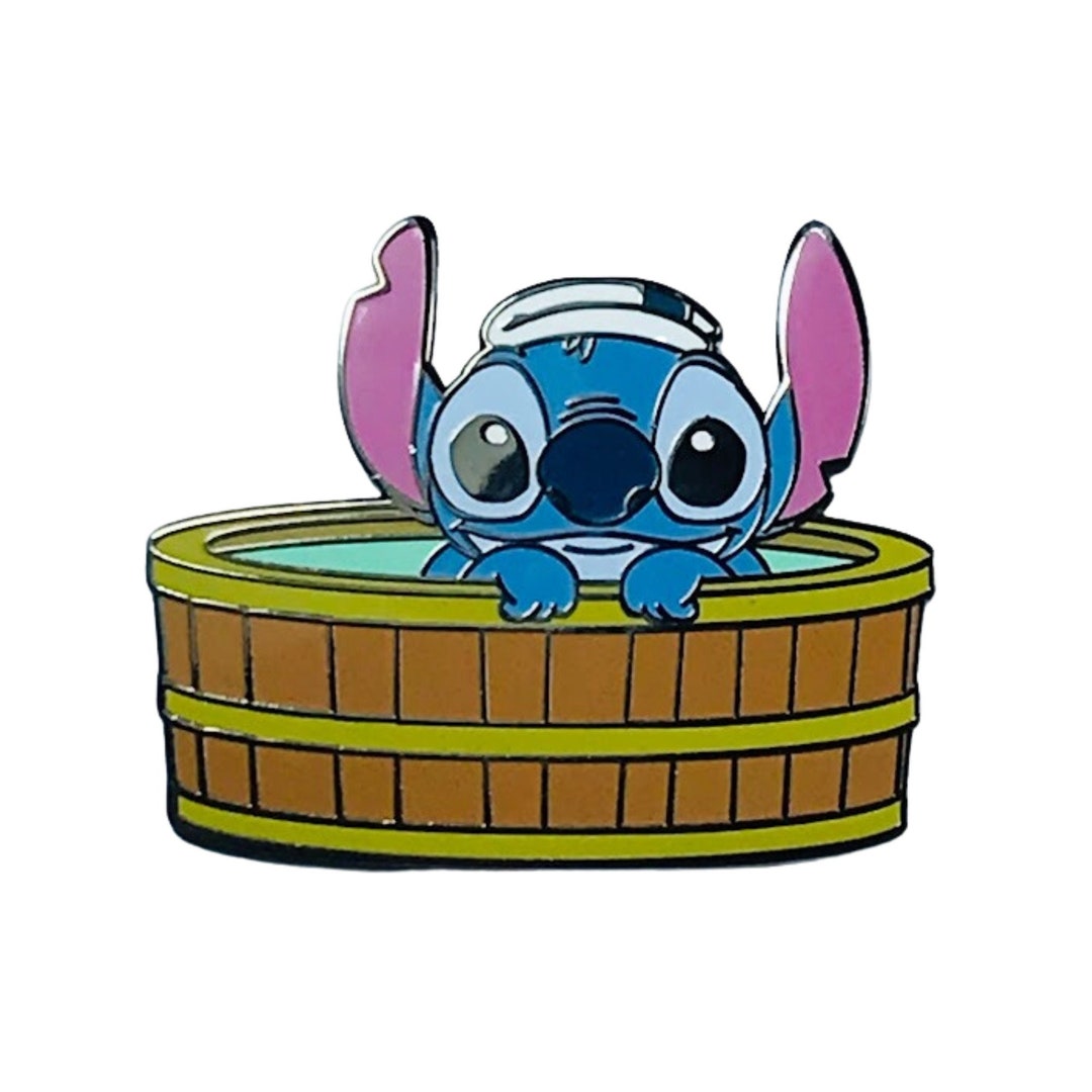 Bathing Stitch, Lilo and Stitch: Disney Fantasy Pins, His Mischievous ...