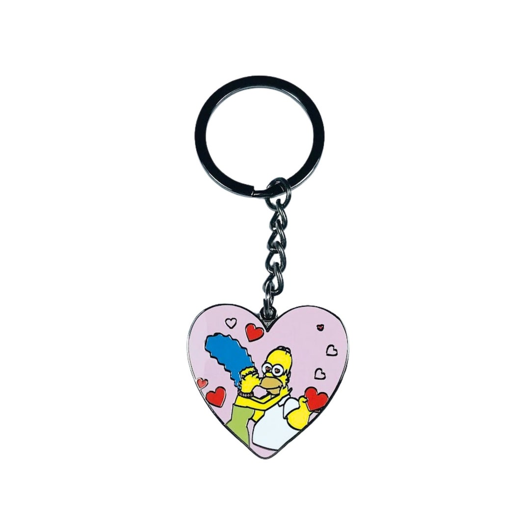 Homer and Marge Simpsons Keychain, the Simpsons: Unique Fantasy ...