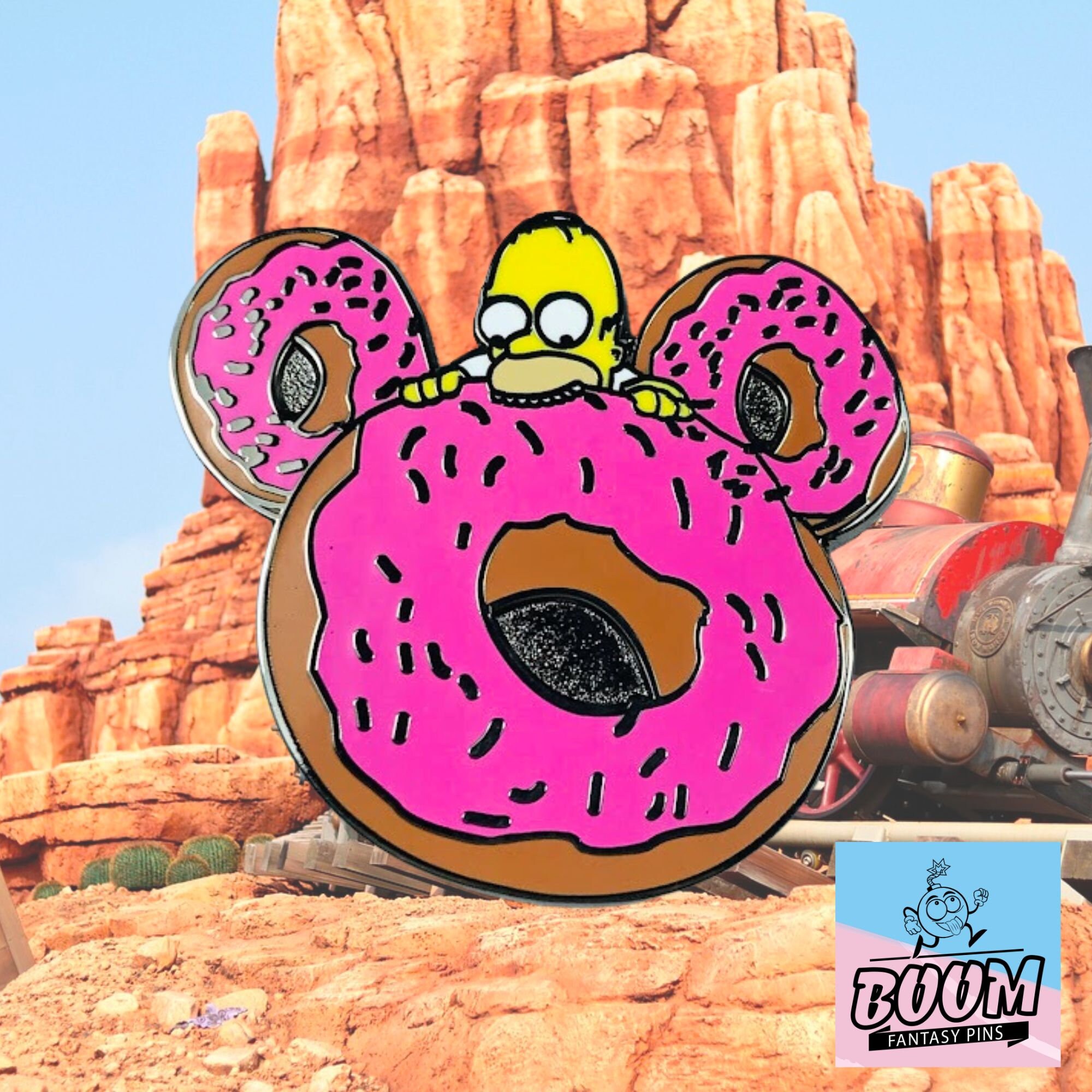 Pin – Homer Simpson From the Simpsons – Disney Fantasy - Etsy