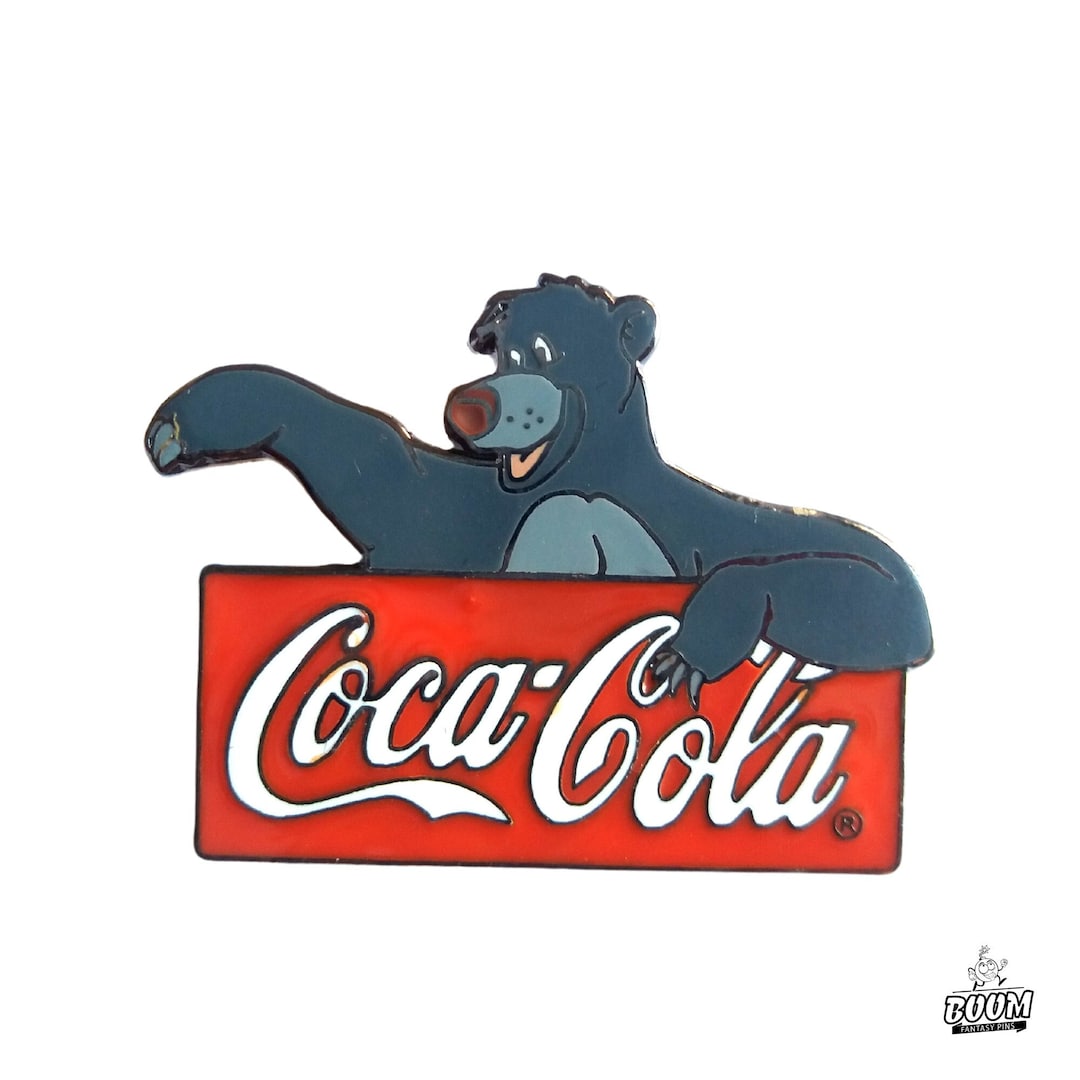 Baloo Ft Coca Cola From the Jungle Book: A Magic Disney Fantasy Pins ...