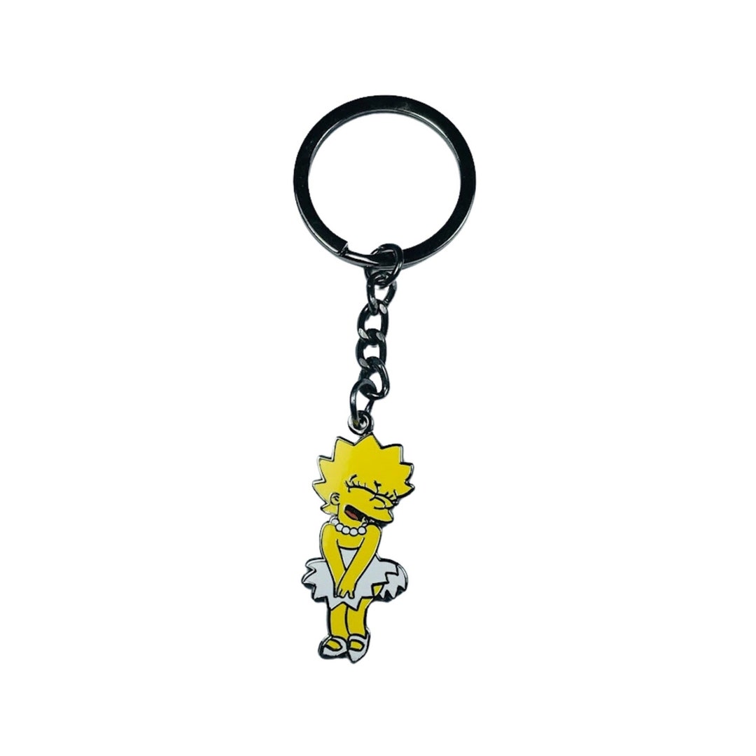 Lisa Simpsons Pin Test, the Simpsons: Unique Fantasy Keychains ...