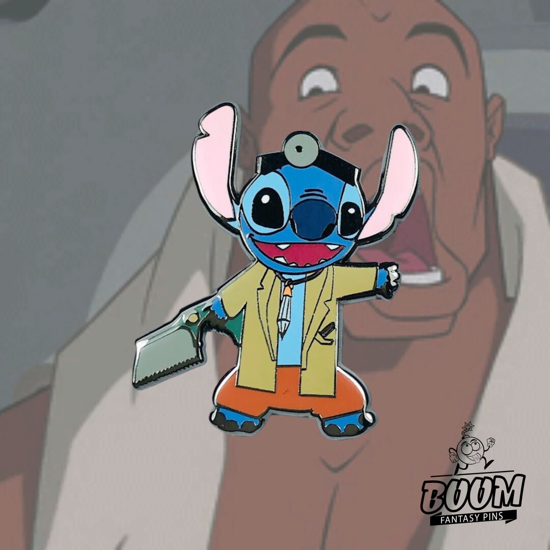 Stitch Pin, Stitch as Dr. Joshua Sweet, Lilo&stitch: Adorable Disney ...