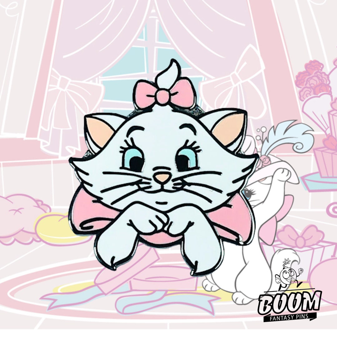 Marie the Aristocats: Adorable Disney Fantasy Pins Cute and - Etsy