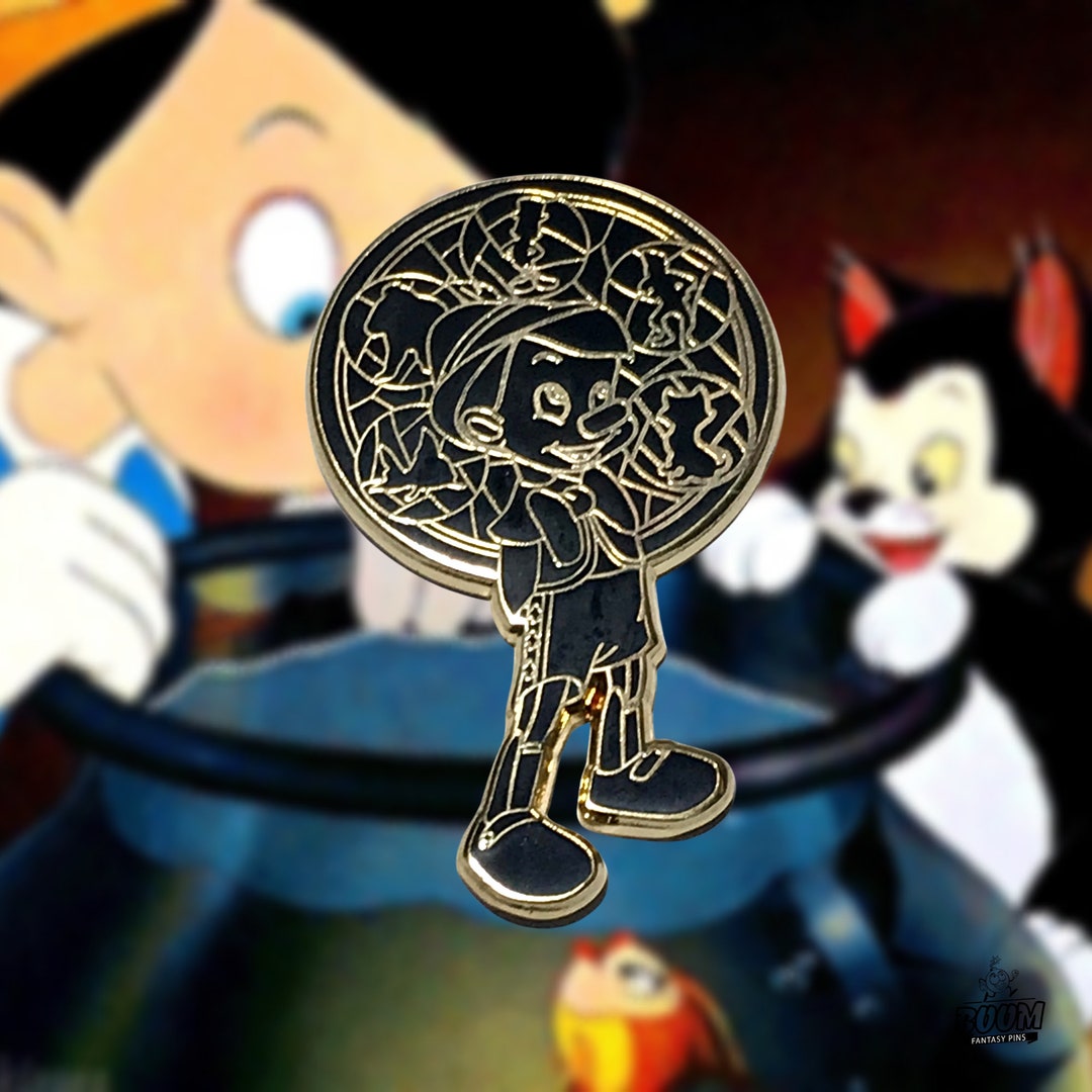 Pinocchio Pin Test, Pinocchio Pins ,cheerful Disney Fantasy Pins ...