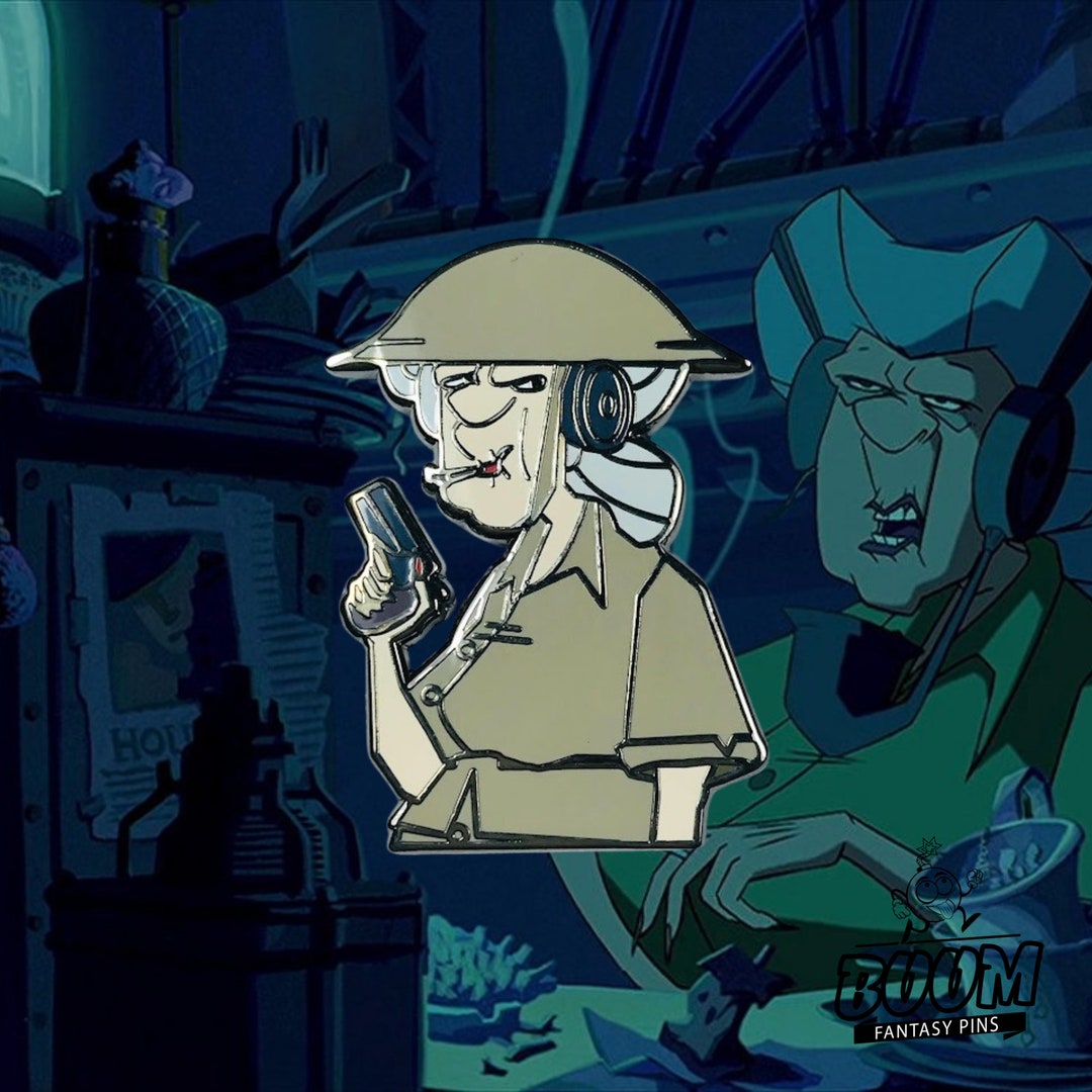 Wilhelmina Pin, Atlantis: the Lost Empire, Disney Fantasy Pins ...