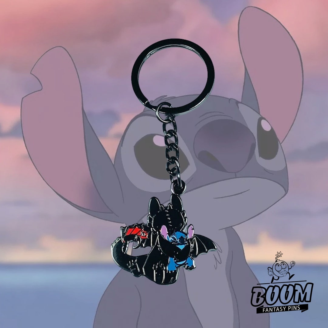Stitch and Toothless, Lilo&stitch: Adorable Disney Keychains, Cute and ...
