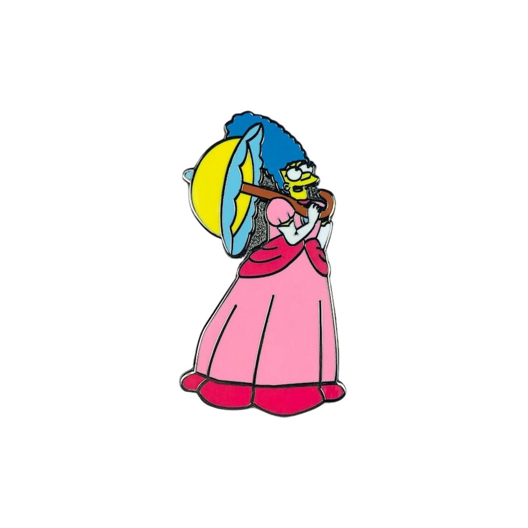 Marge Simpsons Pin, the Simpsons: Unique Fantasy Pins, Marge Simpson as ...