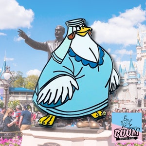 Lady Kluck and Robin Hood, A Magic Disney Fantasy Pins, Robin Hood ...