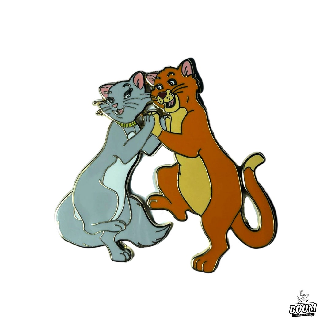 Duquesa and Thomas O'malley, the Aristocats: Disney Fantasy Pins, He ...