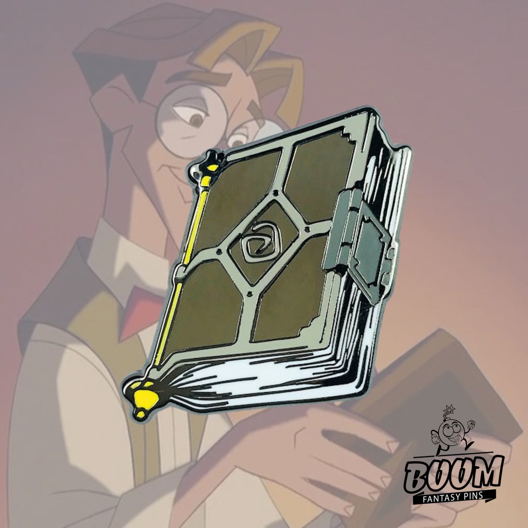 Milo's Book Pin, Atlantis: the Lost Empire, Disney Fantasy Pins, Milo ...