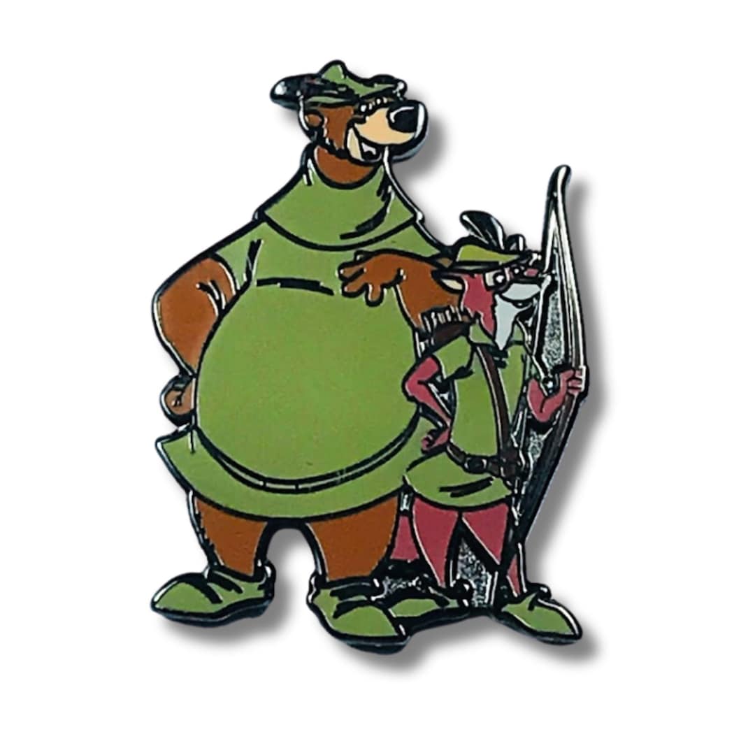 Little John and Robin Hood, Robin Hood, A Magic Disney Fantasy Pin ...