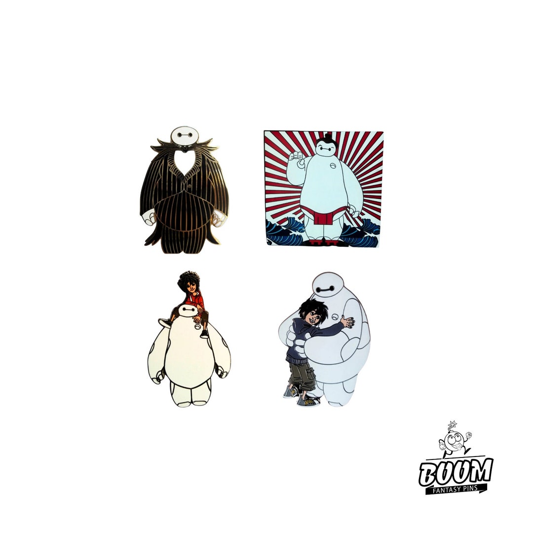 Baymax Collection, Big Hero 6: Adorable Disney Fantasy Pins Collection ...