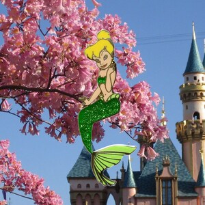 Tinker Bell as Mermaid, Tinkerbell: Disney Fantasy Pins, Perfect Gift ...