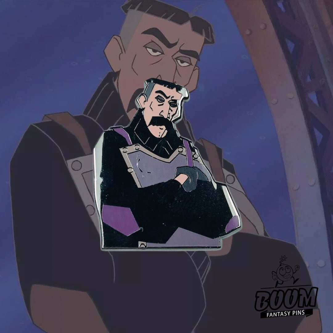 Vinny Pin, Atlantis: the Lost Empire, Disney Fantasy Pins, Vincenzo ...