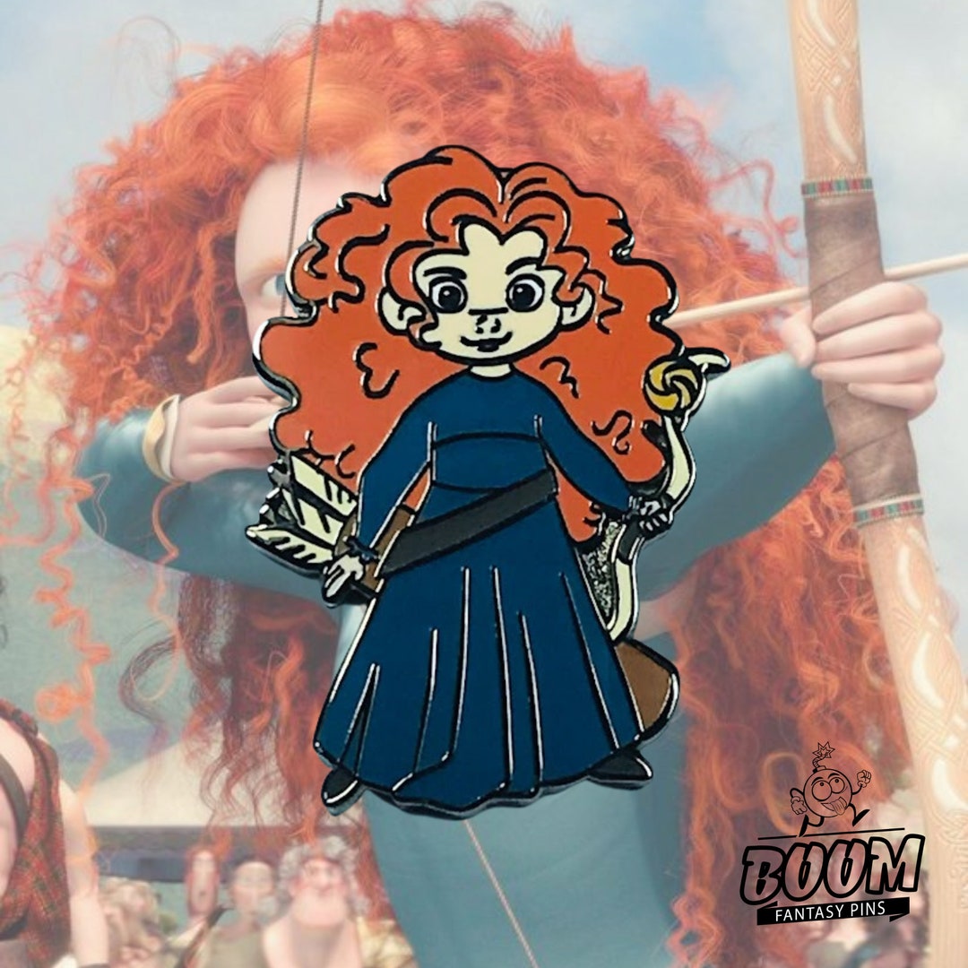 Baby Merida Brave: Princess Disney Fantasy Pins Perfect Gift - Etsy