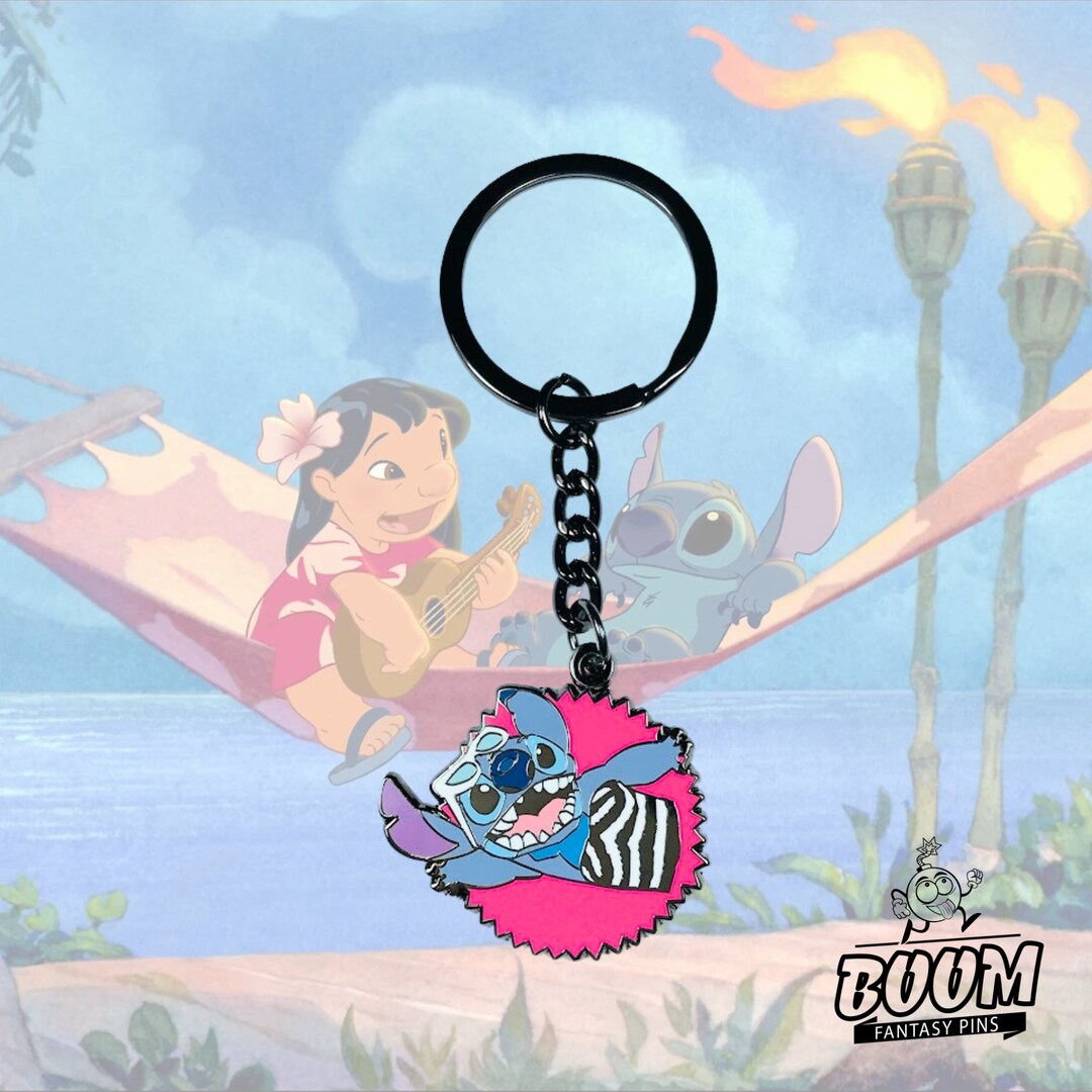 Stitch Keychain, Stitch as Blonde, Lilo&stitch: Adorable Disney Fantasy ...